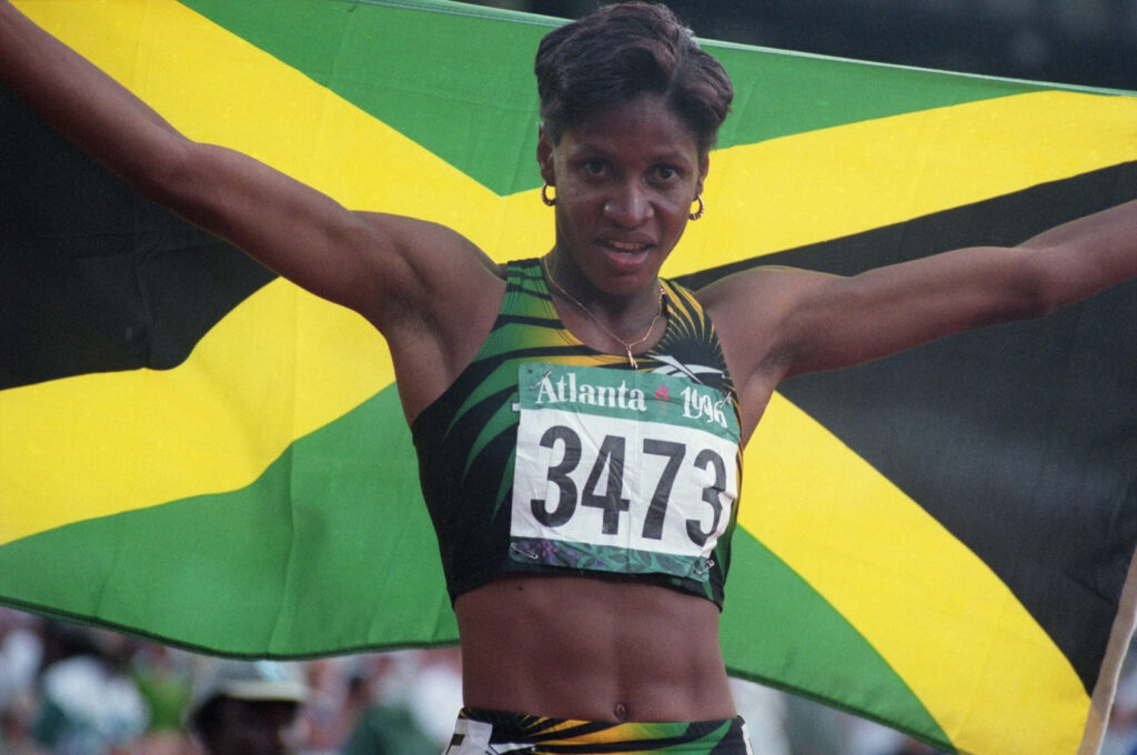 The First Jamaican Woman To Win An Olympic Gold Medal : Deon Marie ...